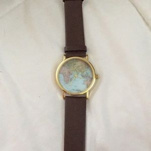 Amazon | Accessories | World Map Watch | Poshmark